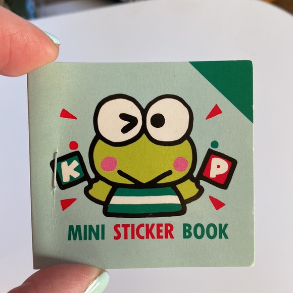 Sanrio | Other | Sanrio Keroppi Vintage Mini Sticker Book 989 Keroppi ...